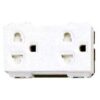 Panasonic Grounding Duplex Universal Receptacle w/ Shutter White - CONST.PH