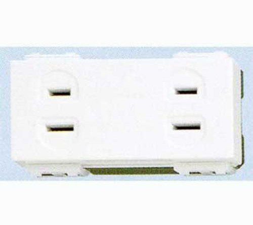 Panasonic Receptacle Flat Pin Duplex White - CONST.PH