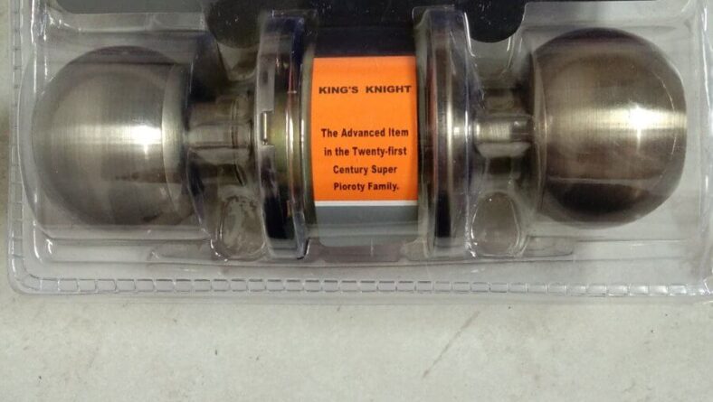 King's Knight High Door Lock Brass - CONST.PH