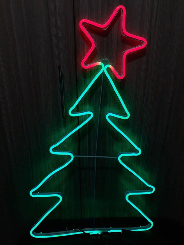 28inches LED Christmas Tree - Green & Red - CONST.PH