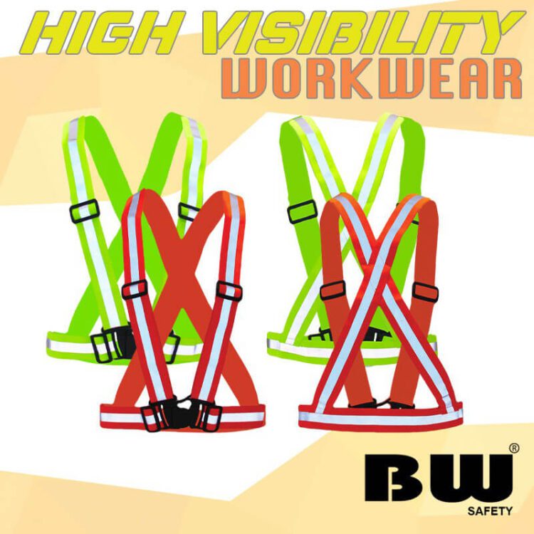 BW HI-VIS NET TYPE SAFETY VEST - CONST.PH