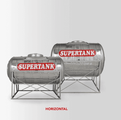 SuperTank Stainless Water Tank Horizontal Type - CONST.PH
